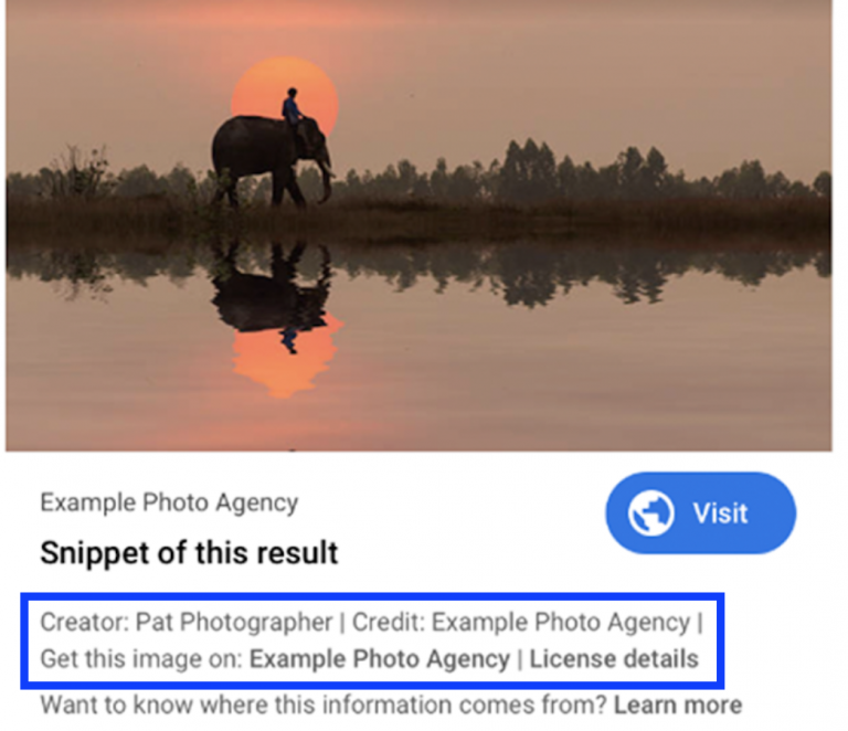 Announcing Google's "Licensable Images" developer release - IPTC
